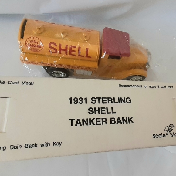 Shell oil tanker | Other | Ertl 931 Shell Oil Tanker Bank Die Castnew ...
